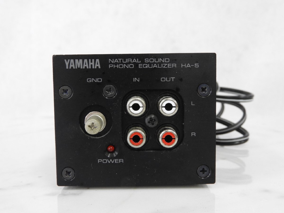 Yahoo!オークション - 【G】YAMAHA HA-5 フォノイコライザー ヤマハ 30...