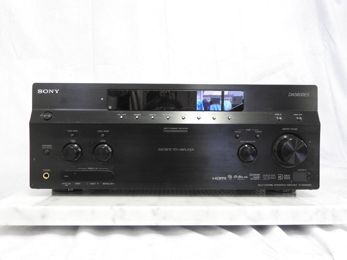 Yahoo!オークション - 【J】SONY TA-DA5600ES AVアンプ ソニー 3012618