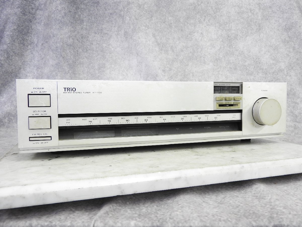Yahoo!オークション - 【J】TRIO KT-1100 チューナー TRIO 3045522