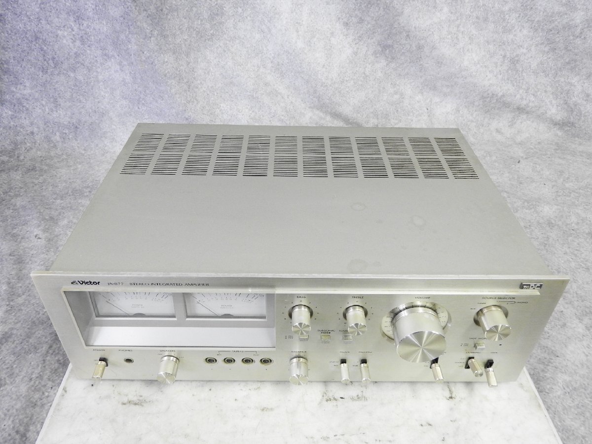 Yahoo!オークション - 【J】VICTOR JA-S77 プリメインアンプ ビクター ...