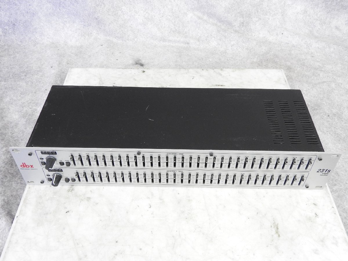 Yahoo!オークション - 【 J 】dbx 231S グラフィックイコライザー 3045...