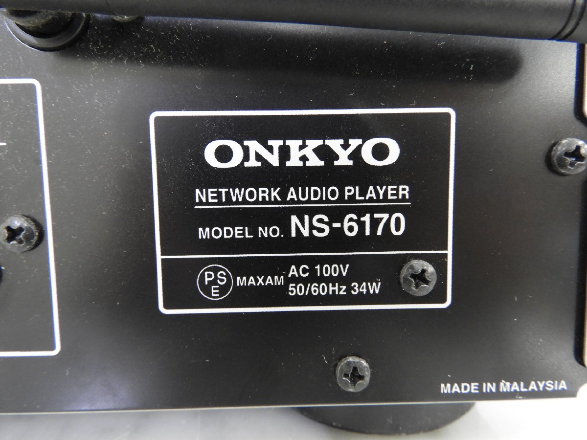 Yahoo!オークション - 【G】ONKYO NS-6170 ネットワークプレーヤー オ...