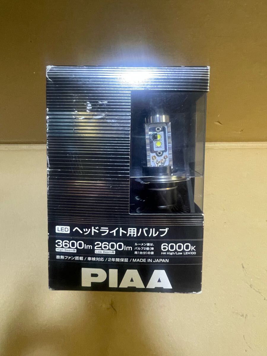 Yahoo!オークション - PIAA H4 6000K LEH-100 LED ヘッドライト バルブ