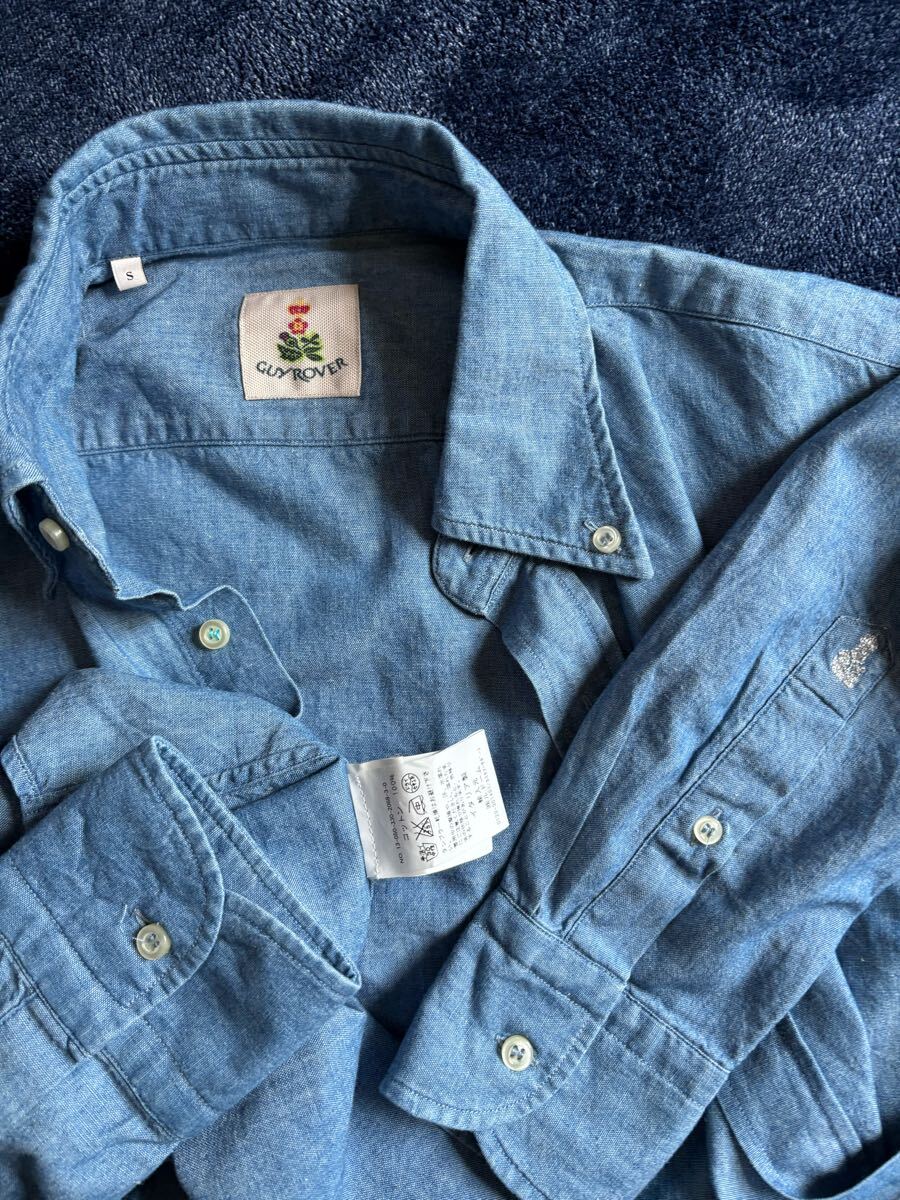 Yahoo!オークション - 超美品 イタリア製 GUY ROVER ギローバー 襟ボタ...