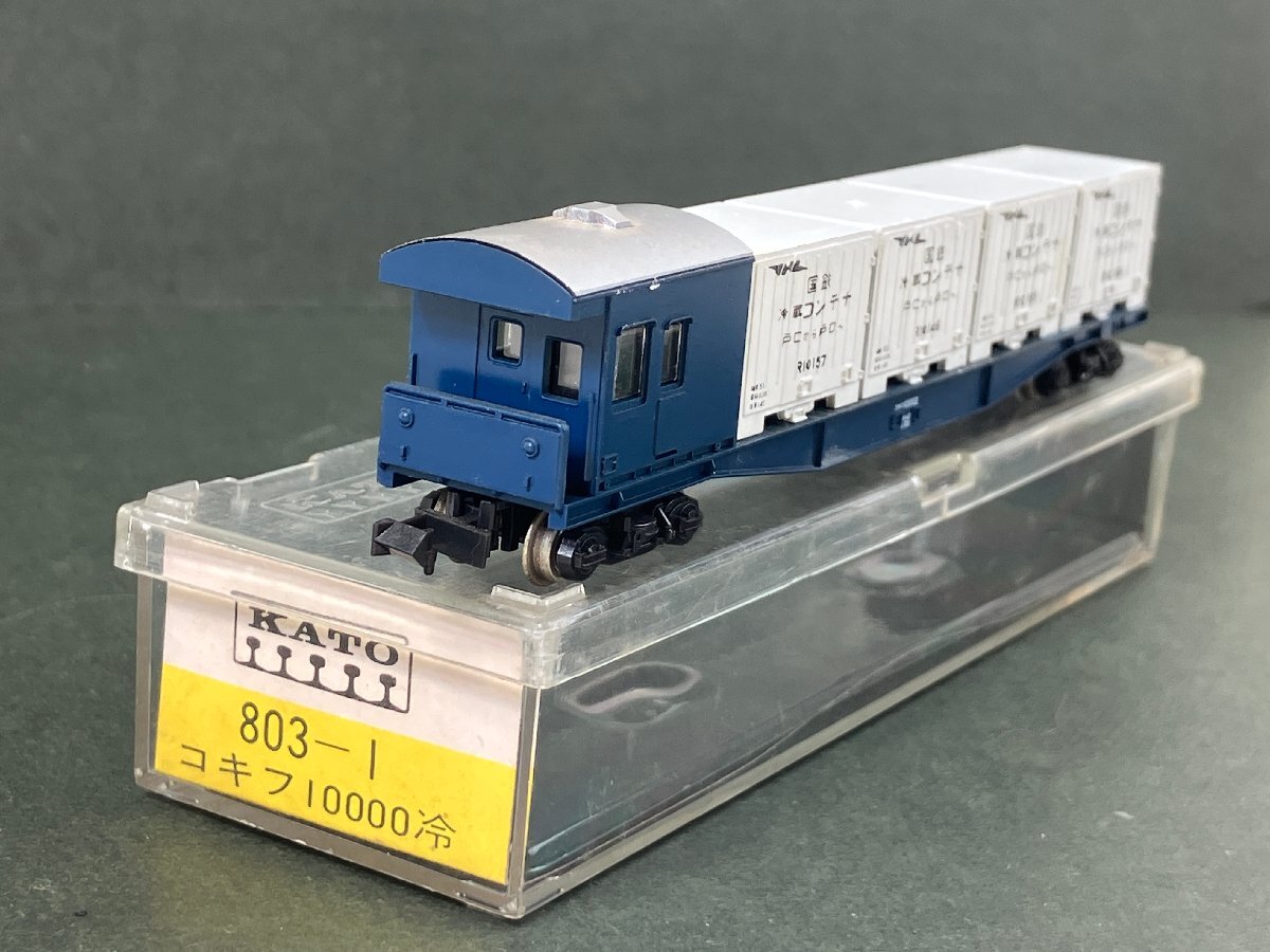 Yahoo!オークション - カトー KATO 803-1 コキフ10000 冷蔵コンテナ車 ...