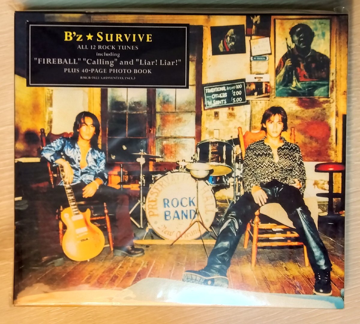 Yahoo!オークション - CD B'z/SURVIVE 新品未開封