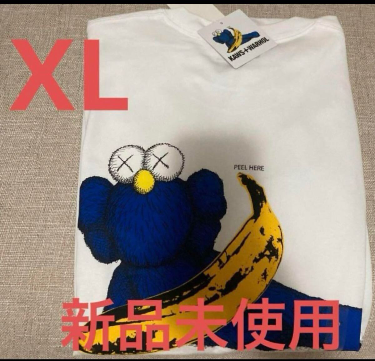 XL カウズ ユニクロ UT Tシャツ コラボ UNIQLO カウズ KAWS + Warhol UNIQLO×KAWS＋WARHOL カウズ+ウォーホル(半袖Tシャツ)｜売買された ...