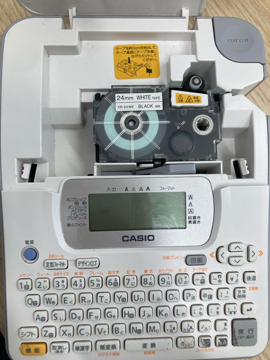 Yahoo!オークション - CASIO カシオ ネームランド KL-H75 ラベルライタ...