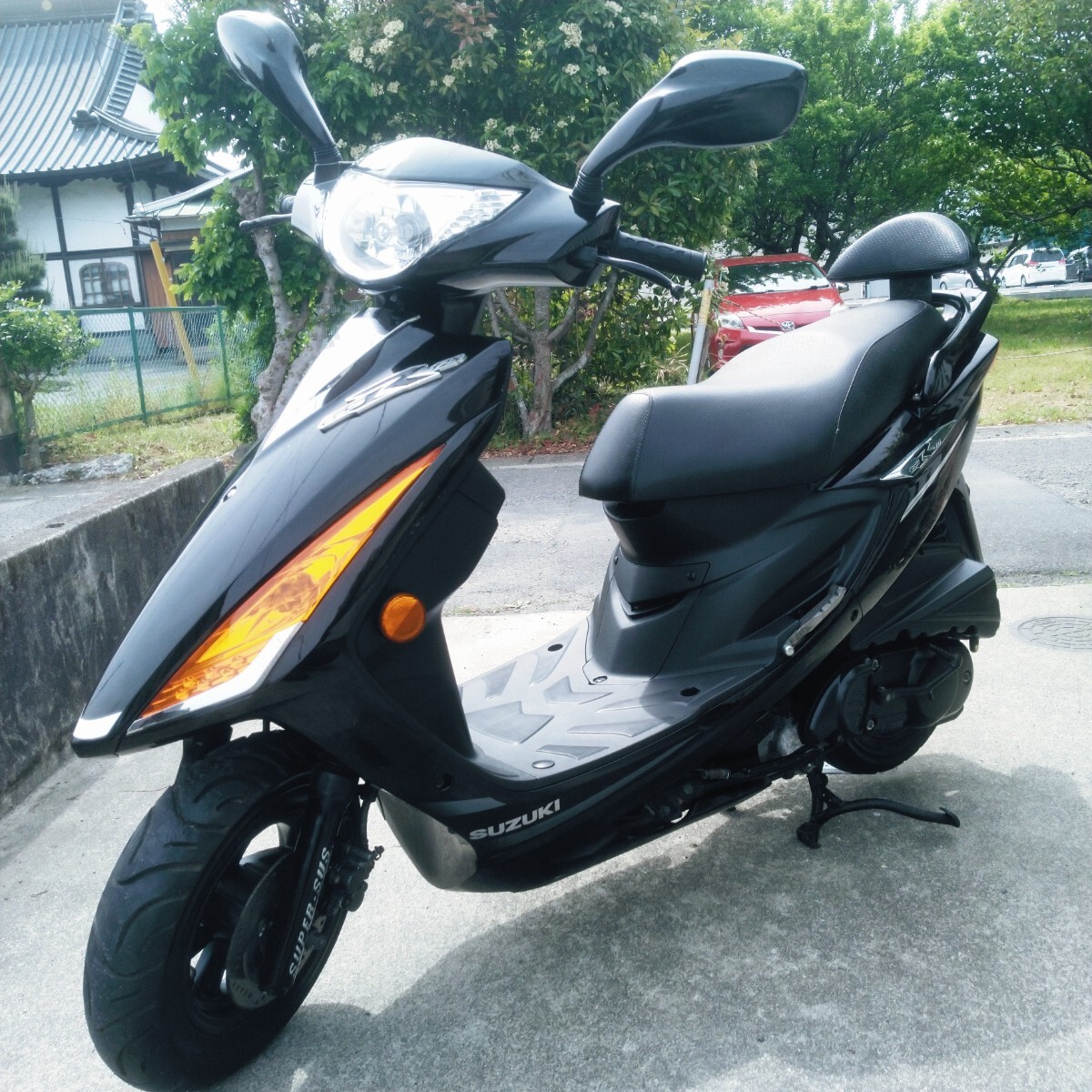 Yahoo!オークション - 超低走行車 GSR125 実働 軽整備済み 販売証明無...