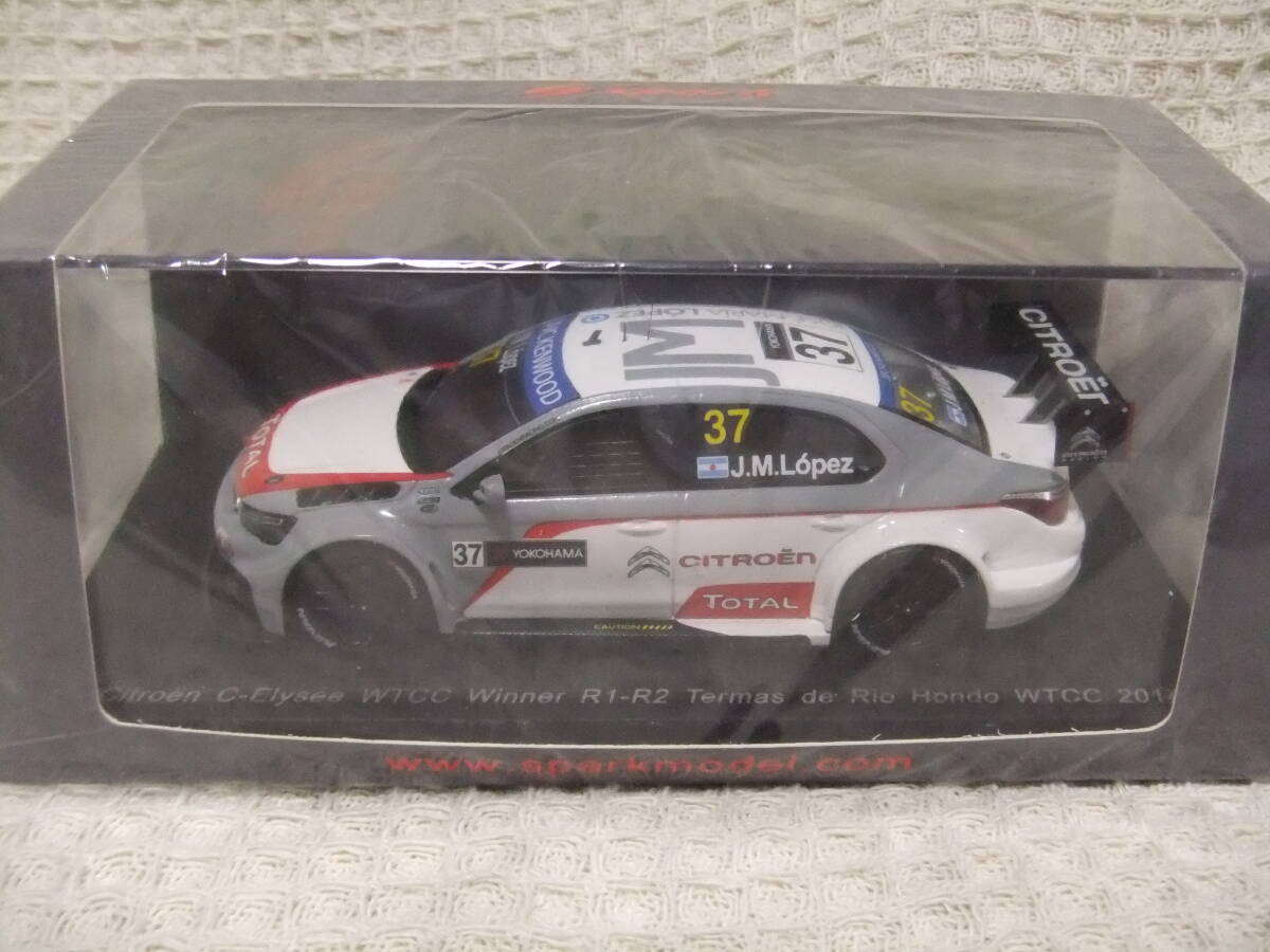 Yahoo!オークション - 1/43 スパーク シトロエン Citroen C-Elysee WTC...