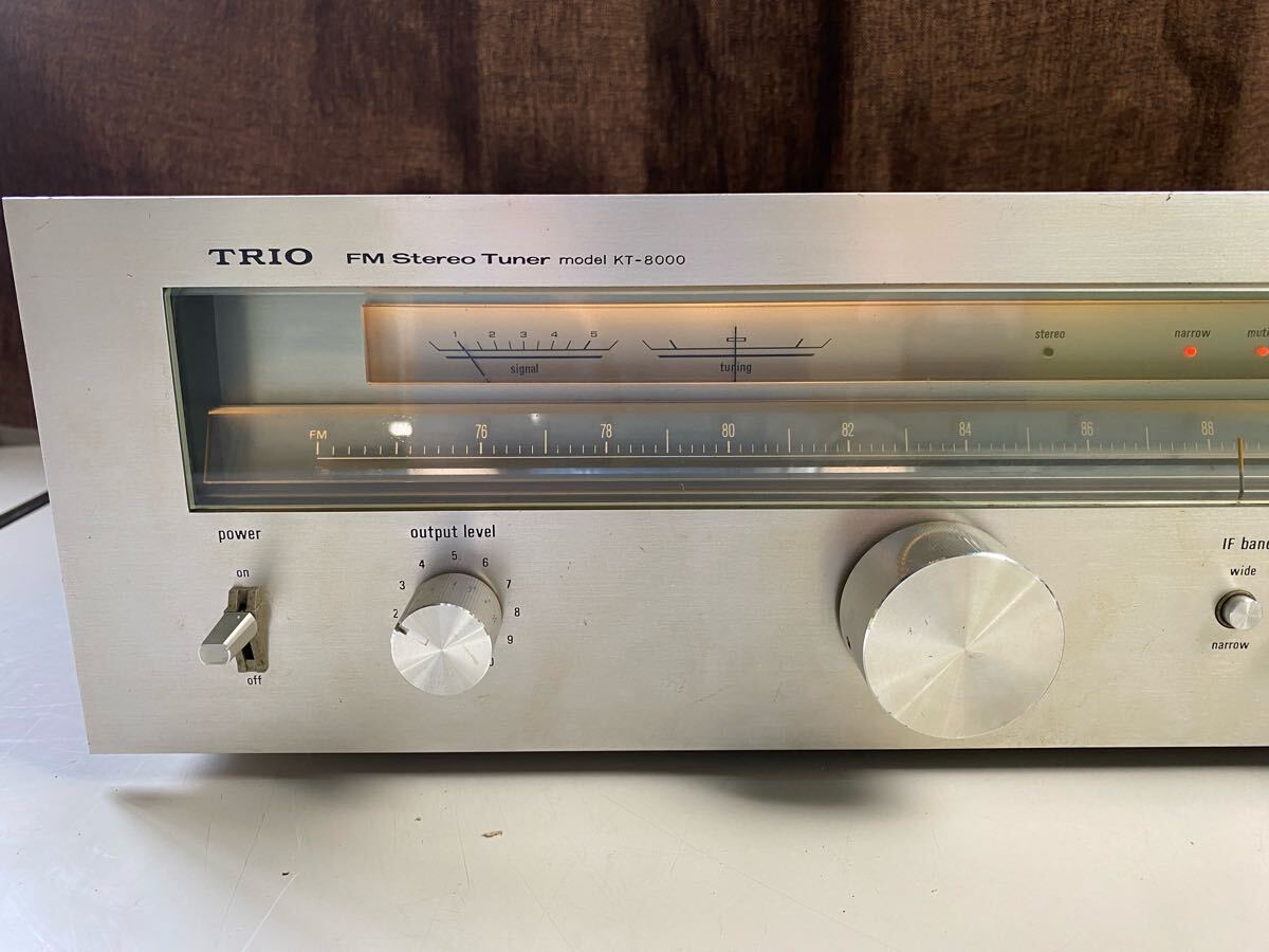 Yahoo!オークション - TRIO KT-8000 FMステレオチューナー トリオ オー...