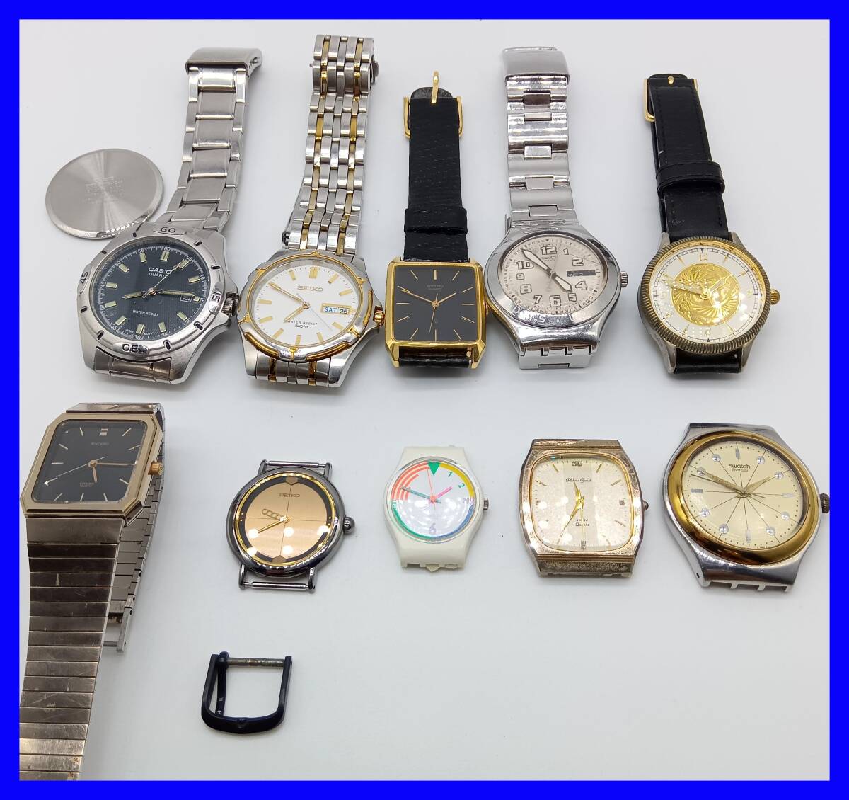 Yahoo!オークション - 0515-03【ジャンク】まとめて10個 CASIO CITIZE...