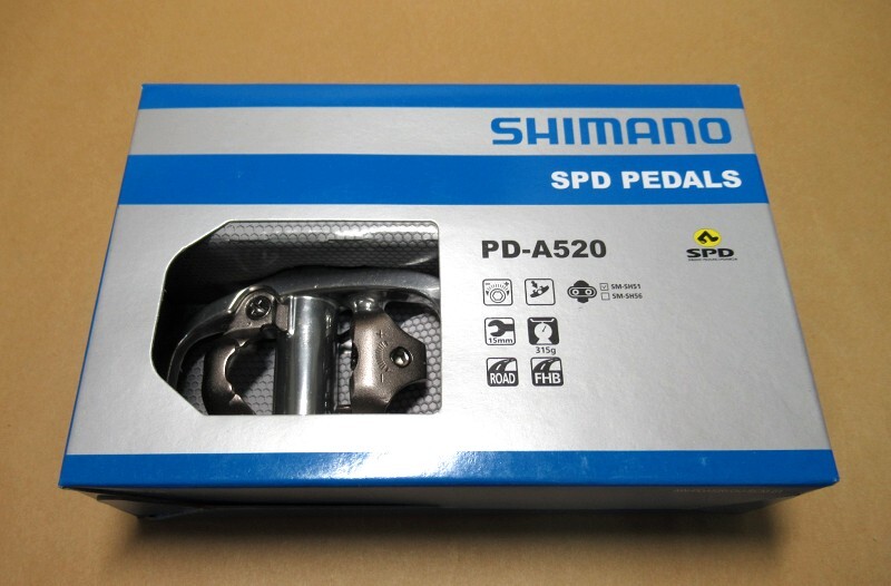 Yahoo!オークション - 新品未使用 シマノ SPDペダル PD-A520 SHIMANO