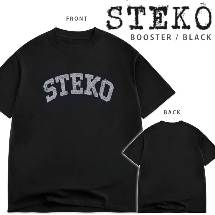 Yahoo!オークション - STEKO 25ss Tee Booster Black Mサイズ コロへ...