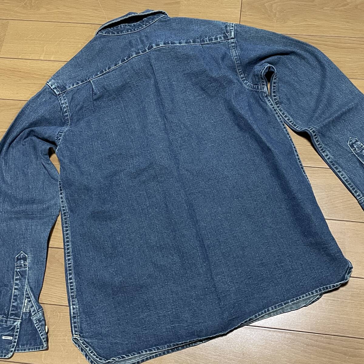 Yahoo!オークション - T-19 ER（FITH) サイズ160 デニム ワークシャツ ...