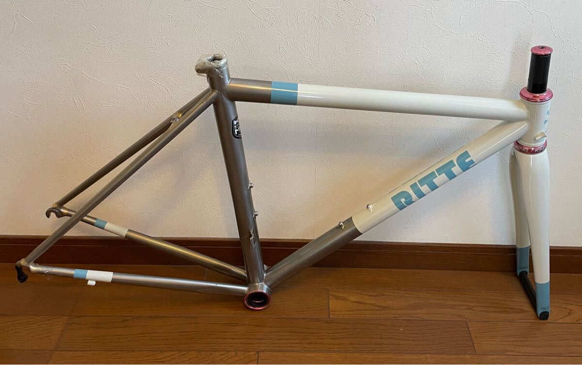 Yahoo!オークション - RITTE KVA MS3 フレームセット TOPチューブ510mm...