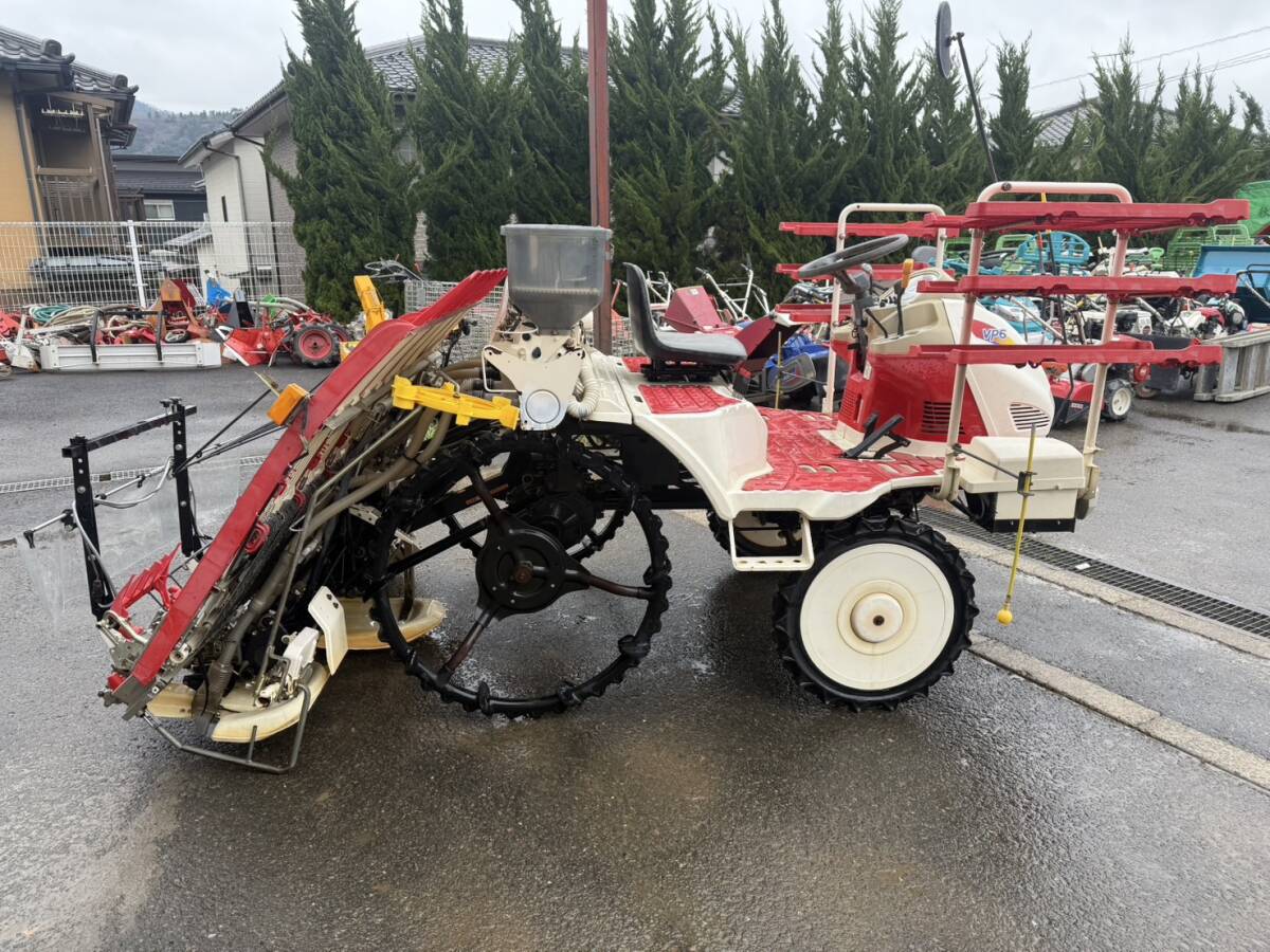 Yahoo!オークション - 【京都】ヤンマー 乗用田植機 VP6 320時間 6条植...