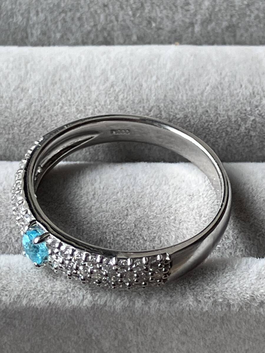 Yahoo!オークション - パライバトルマリン 0.12ct ダイヤモンド 0.4ct ...