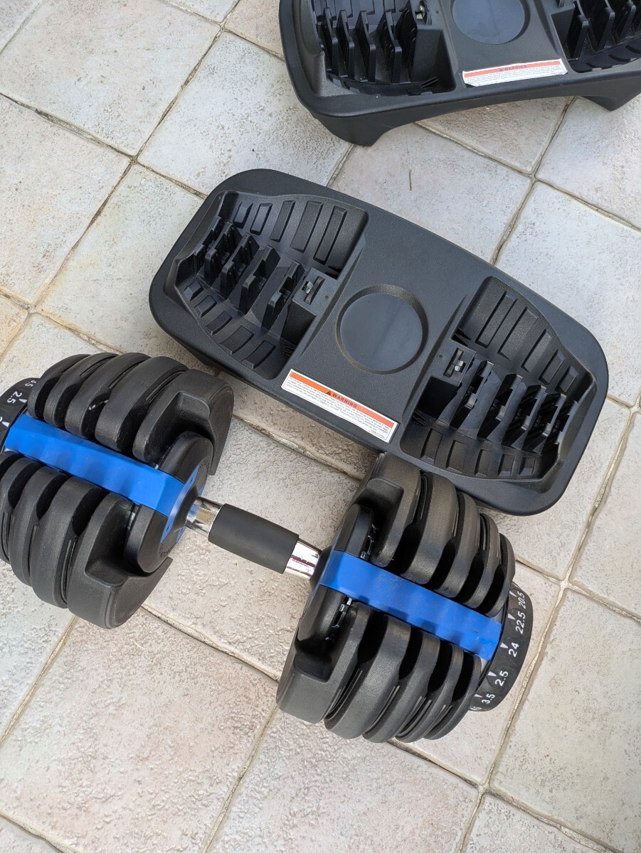 Yahoo!オークション - 可変式 ダンベル 2.5〜24kg 2個セット