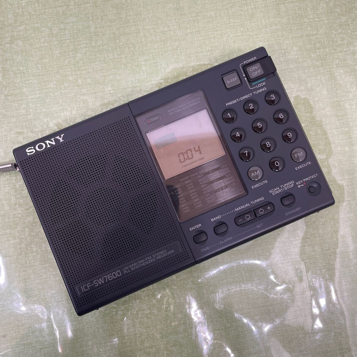Yahoo!オークション - SONY ICF-SW7600 ソニー ラジオ 管理B-6