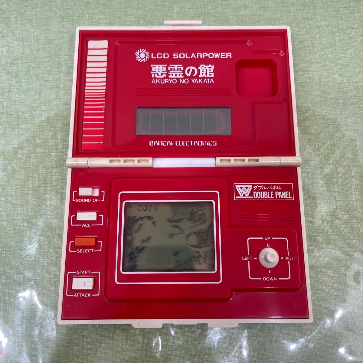 Yahoo!オークション - BANDAI ELECTAONICS 悪霊の館 LCD SOLAR POWER ...
