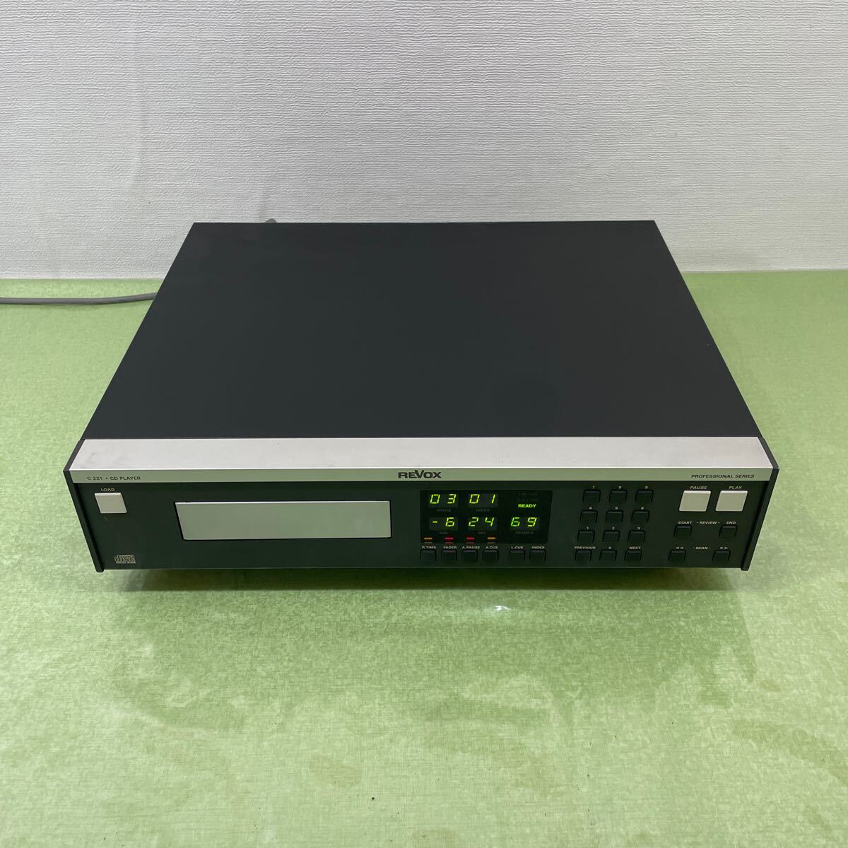 Yahoo!オークション - REVOX C-221 C221 CD PLAYER PROFESSONAL SERIES...