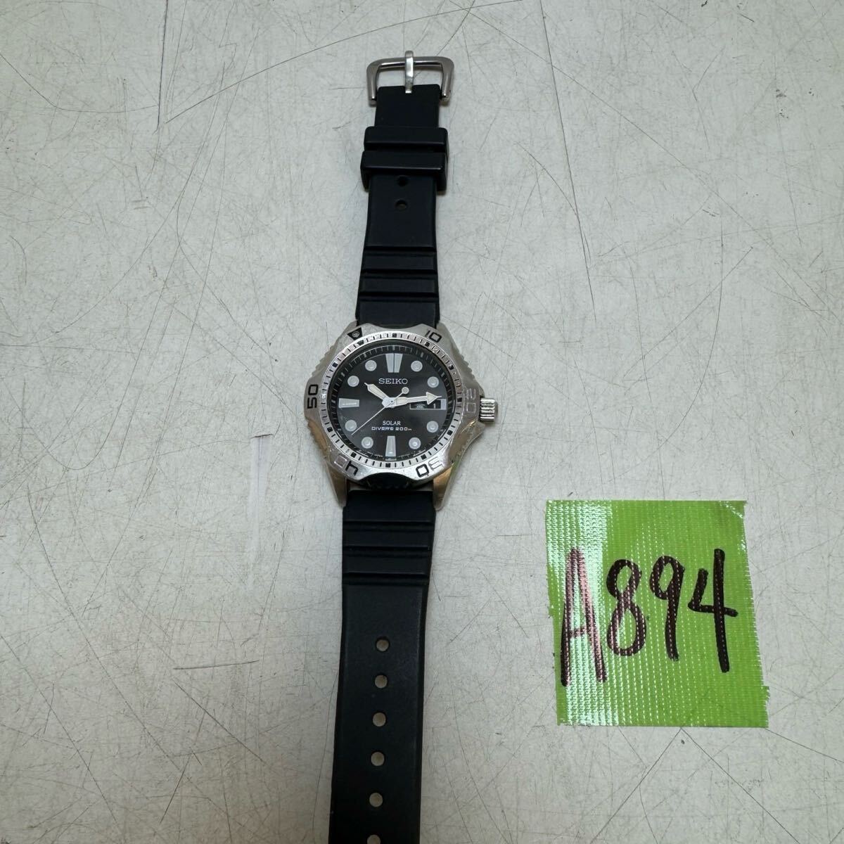 Yahoo!オークション - A894 SEIKO SOLAR DIVE RS 200mm セイコー プロ...