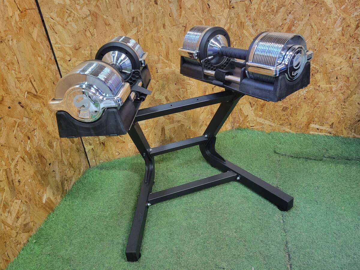 Lyshin ライシン 可変式ダンベル 32kg×2 1㎏刻み 筋トレ/トレーニング 3445(バーベル、ダンベル)｜売買されたオークション情報、yahooの商品情報をアーカイブ公開 ...