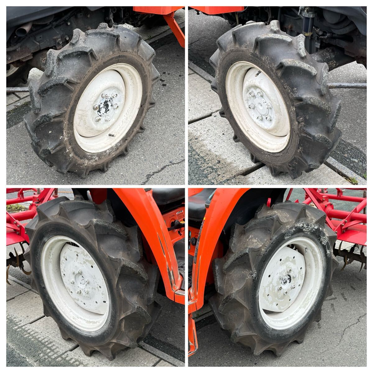 Yahoo!オークション - TZ24 日立 トラクター クボタTZ24 4WD パワステ...