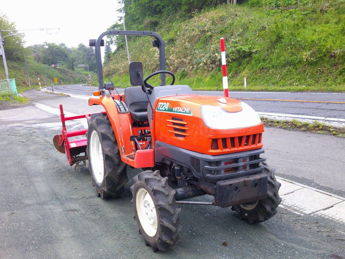 Yahoo!オークション - TZ24 日立 トラクター クボタTZ24 4WD パワステ...
