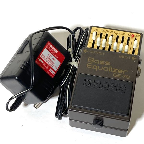 Yahoo!オークション - BOSS Bass Equalizer GE-7B イコライザー アダプ...