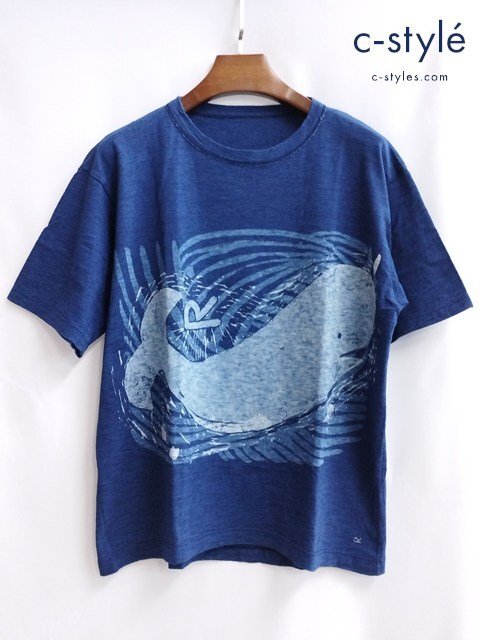 T004a 45R Tシャツ 2 インディゴ 海ものがたり ポコちゃん 綿 100 日本製 | O(Tシャツ)｜売買されたオークション情報、yahooの商品情報をアーカイブ公開 ...