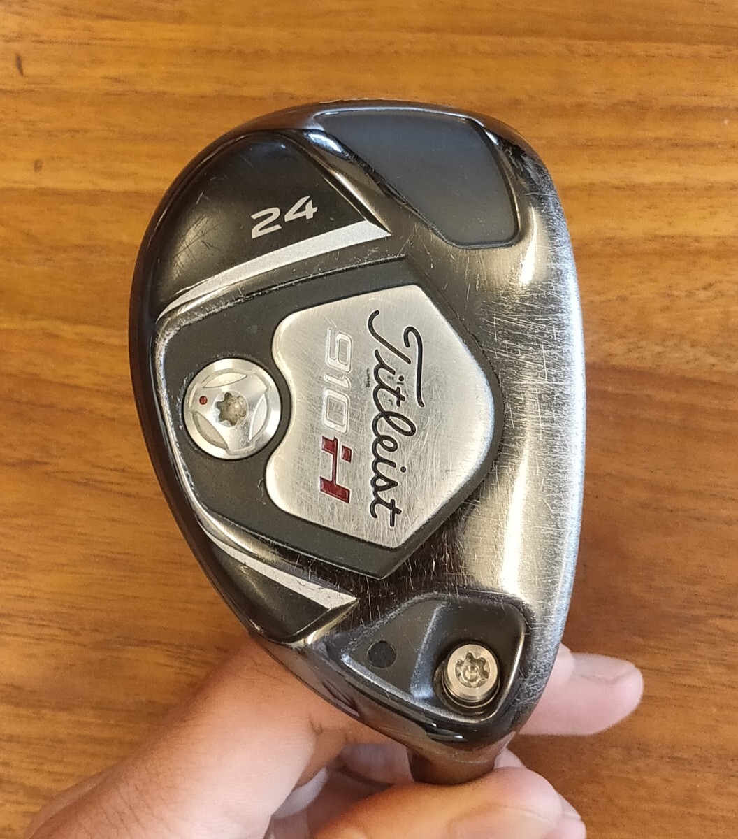 Yahoo!オークション - タイトリスト 910H 24° ヘッドのみ カバーなし ...