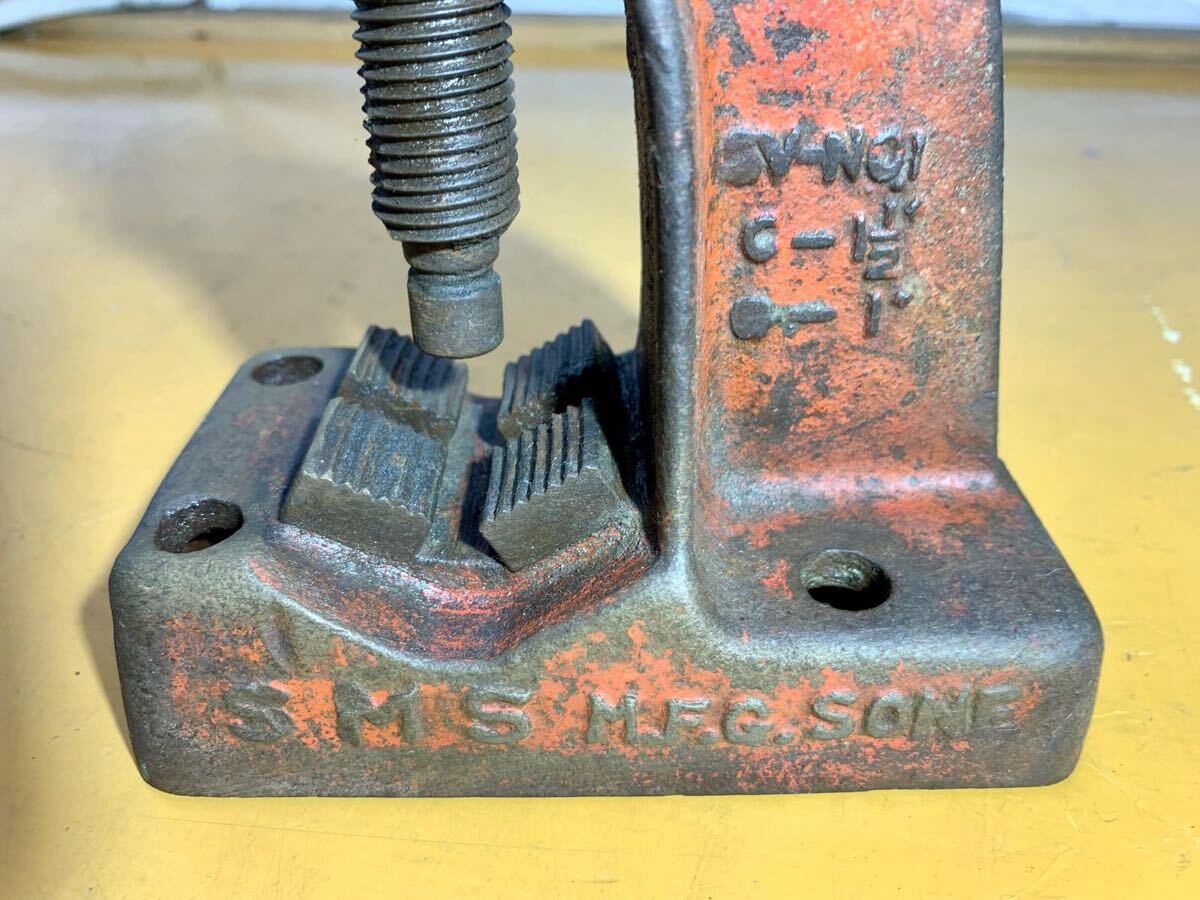 Yahoo!オークション - SMS パイプバイス MFG SONE 配管工具 バイス ク...