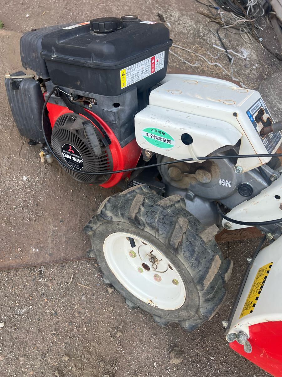 Yahoo!オークション - 管理機 耕運機 オーレックSF50三菱ガソリンエン...