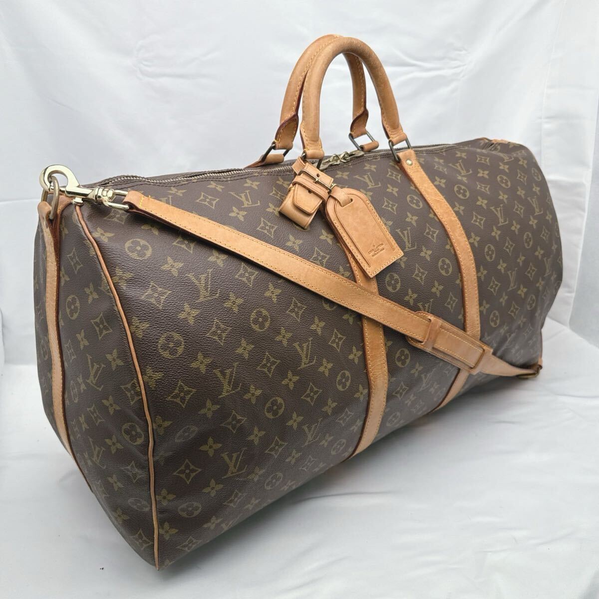 Yahoo!オークション - g673 ルイヴィトン LOUIS VUITTON キーポル・バ...