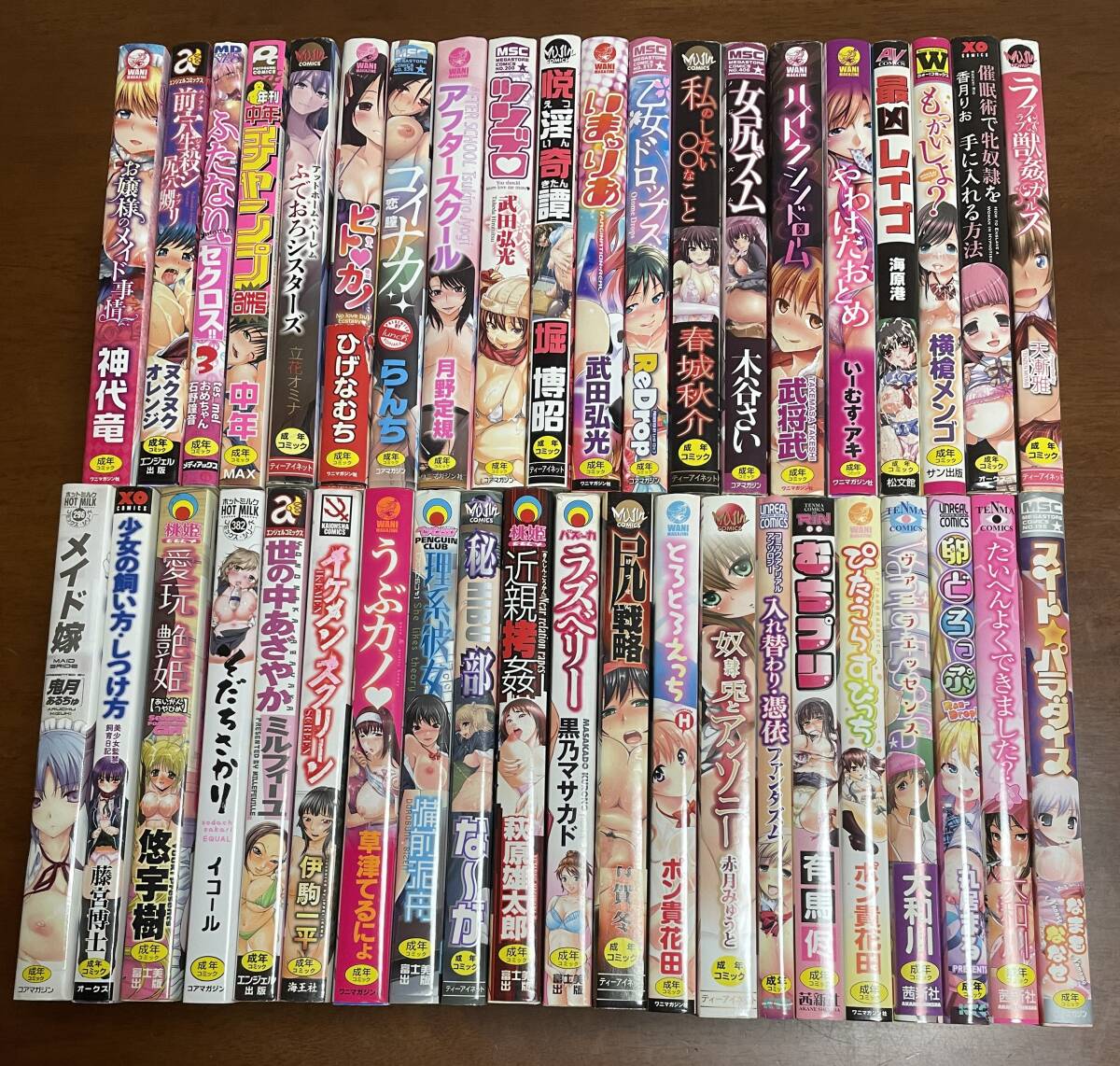 Yahoo!オークション - N27 成年アダルトコミック いろいろまとめて41...
