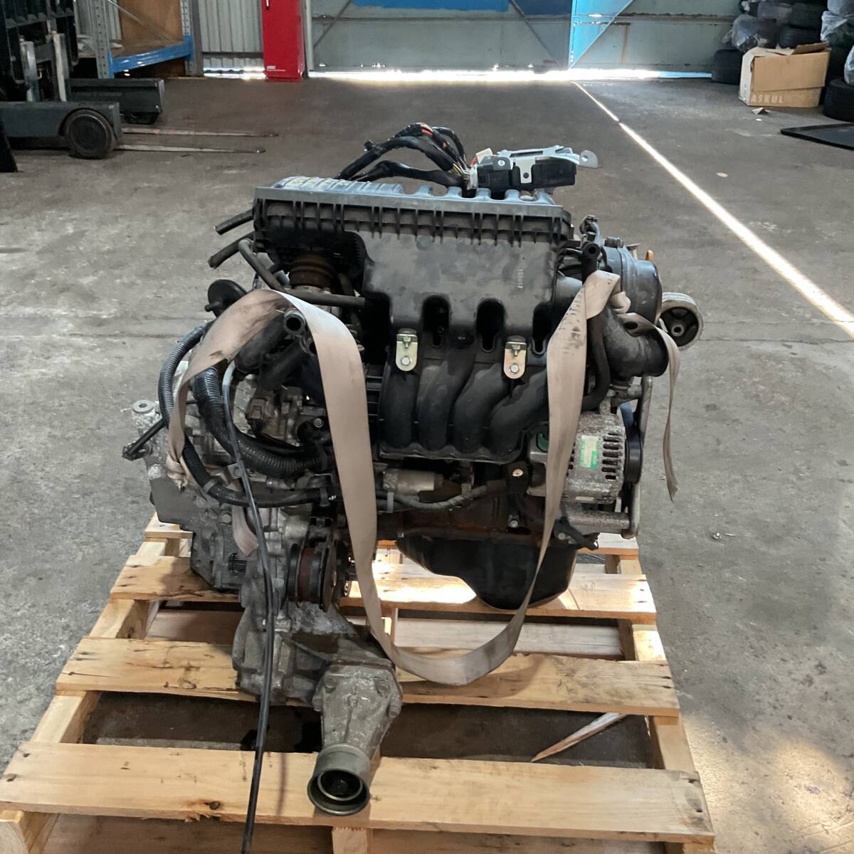 Yahoo!オークション - [AK-0027016] H20 スバル ステラ RN2 64838km B5...