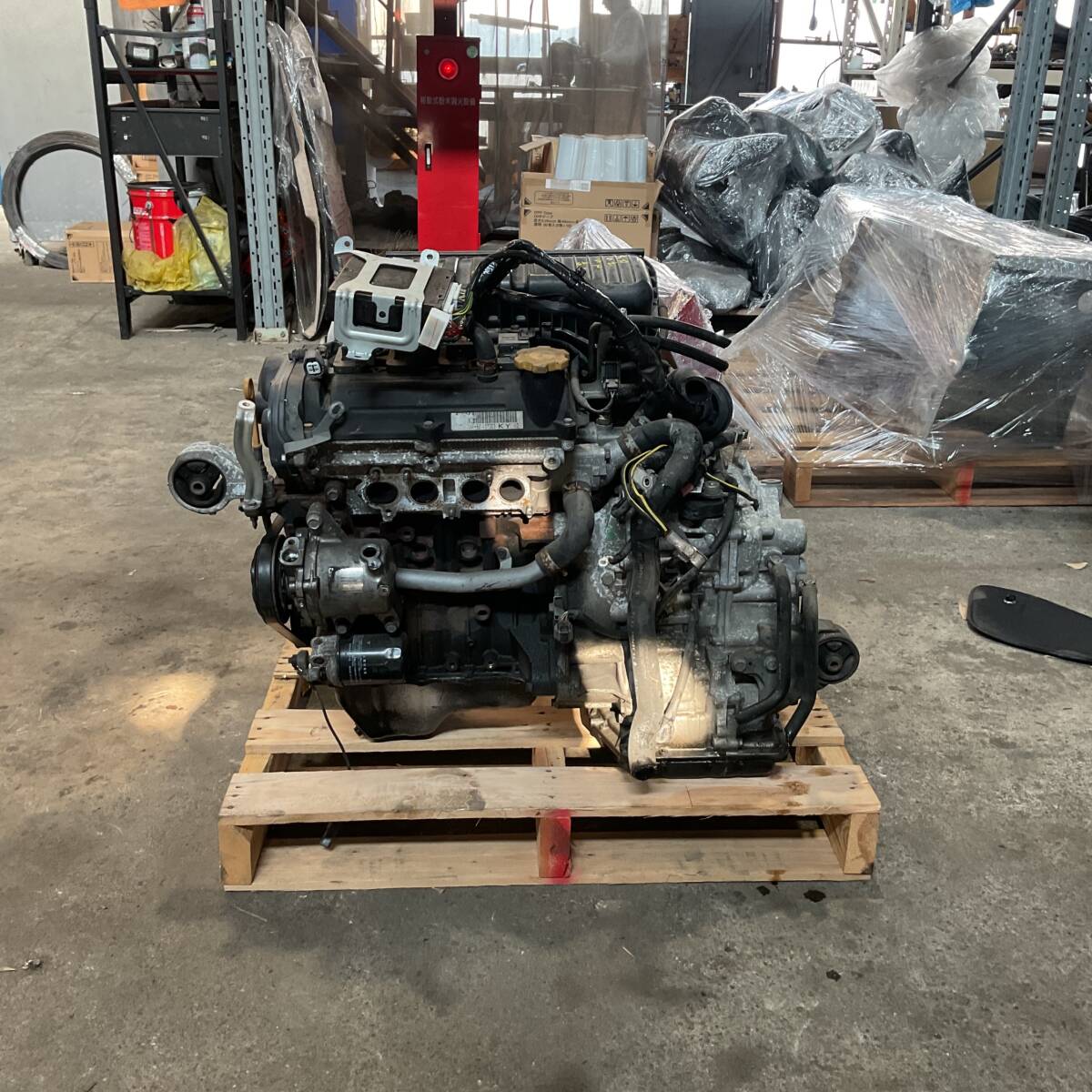 Yahoo!オークション - [AK-0027016] H20 スバル ステラ RN2 64838km B5...