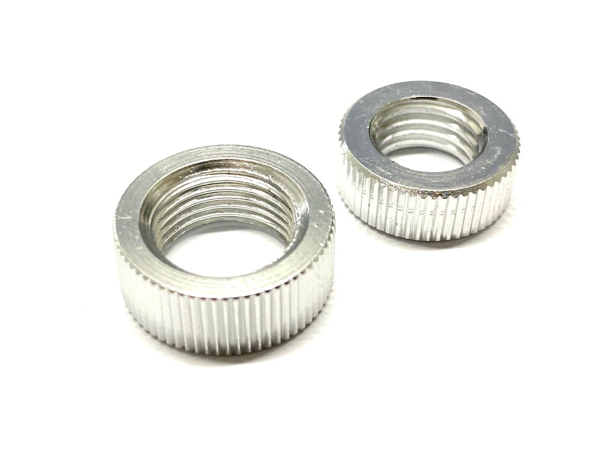 Yahoo!オークション - E27-1SV アクセルワイヤー 調整アジャスター 銀...