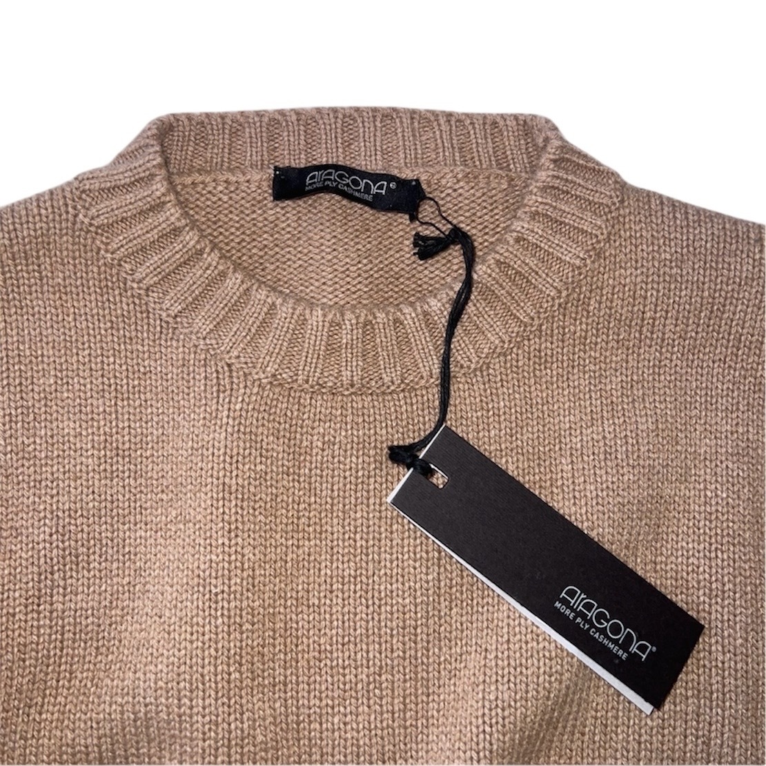 Yahoo!オークション - 25万 新品 ARAGONA【ピュアカシミア100%】ローゲ...