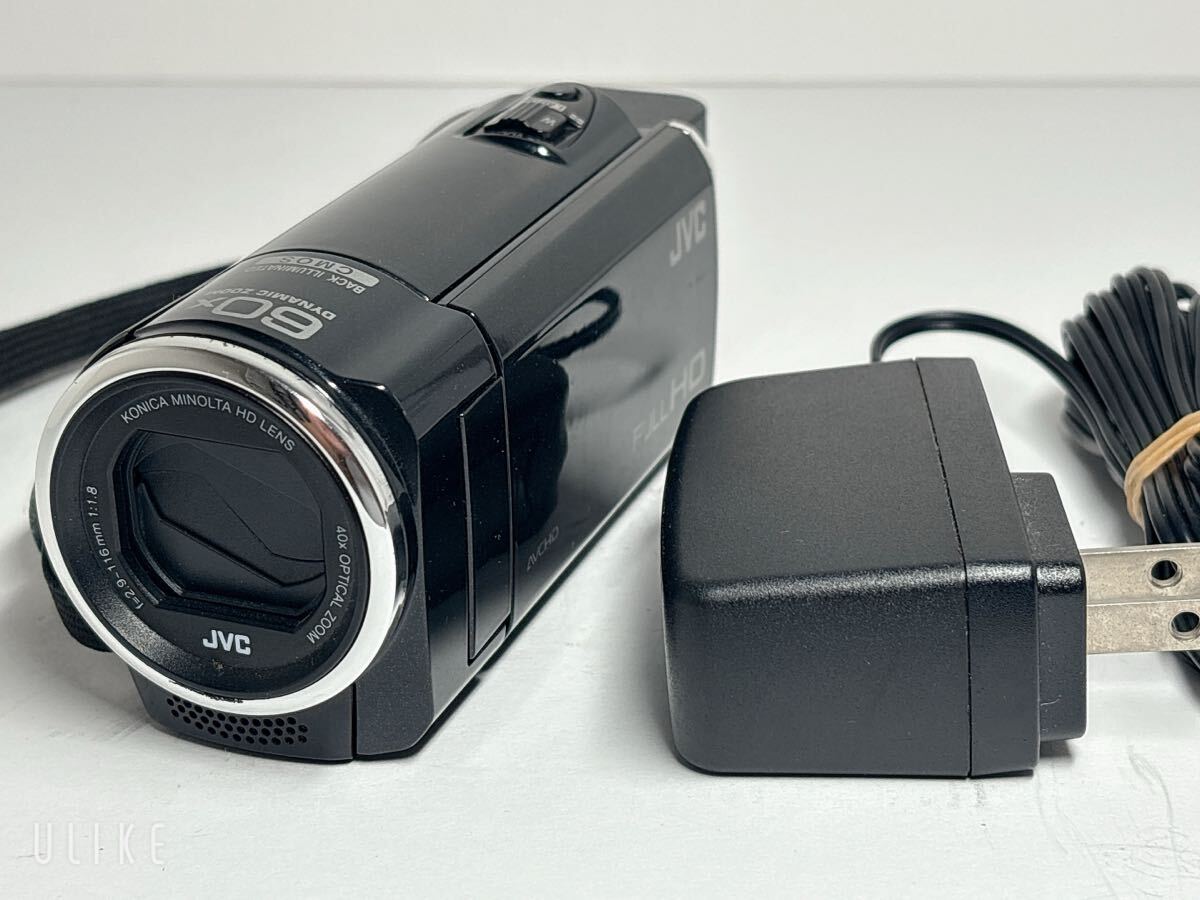 Yahoo!オークション - 極上品 ビクター JVC VICTOR GZ-E241-B ビデオ...