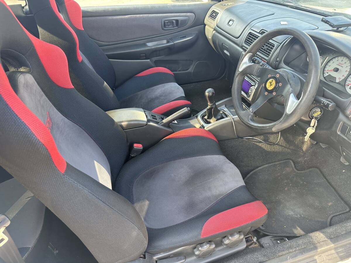 スバル インプレッサ GC8 WRX type R STi version V 実動車 クーペ ターボ 5MT 書類無し サーキットや部品取りに(スバル)｜売買されたオークション情報 ...