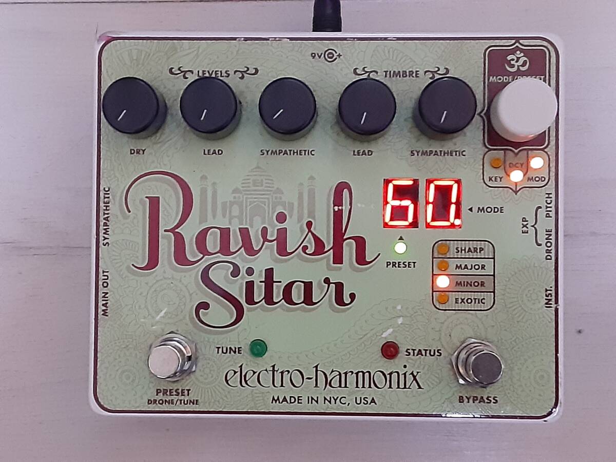 Yahoo!オークション - Ravish Sitar | electro-harmonix エレクトロハ...
