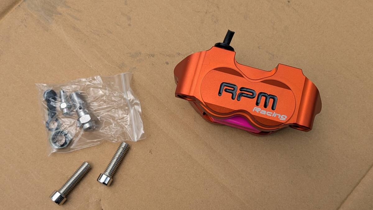 Yahoo!オークション - RPM ラジアルキャリパー オレンジ 82mm モンキー...