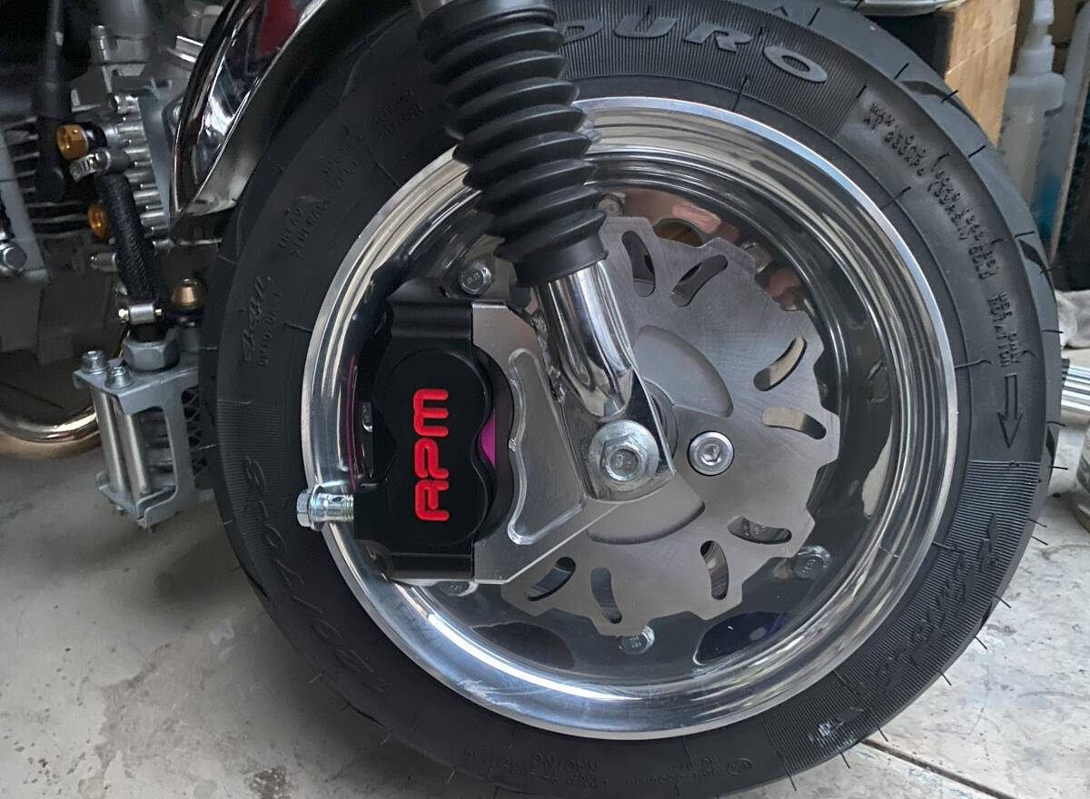 Yahoo!オークション - RPM ラジアルキャリパー オレンジ 82mm モンキー...