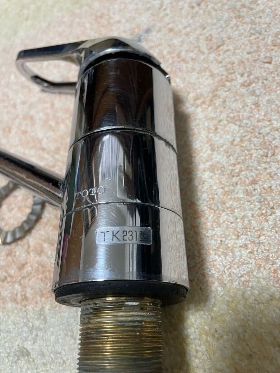 Yahoo!オークション - TOTO TK231 シングルレバー式混合水栓