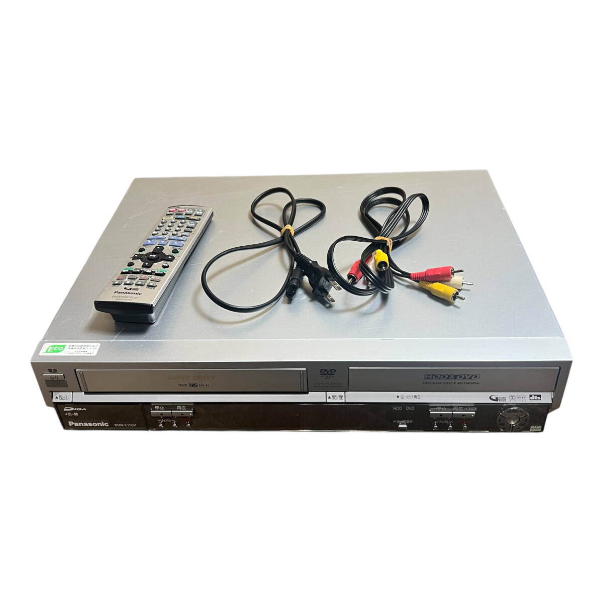 Yahoo!オークション - パナソニック 80GB DVDレコーダー VHSビデオ一体...