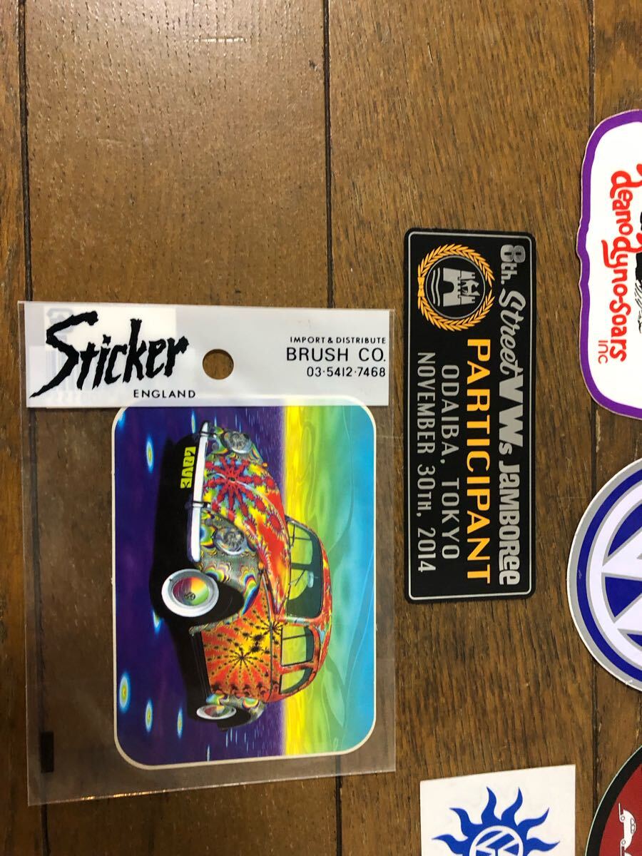 Yahoo!オークション - FLAT4 ストリートVW他 ステッカーセット 空冷ビ...