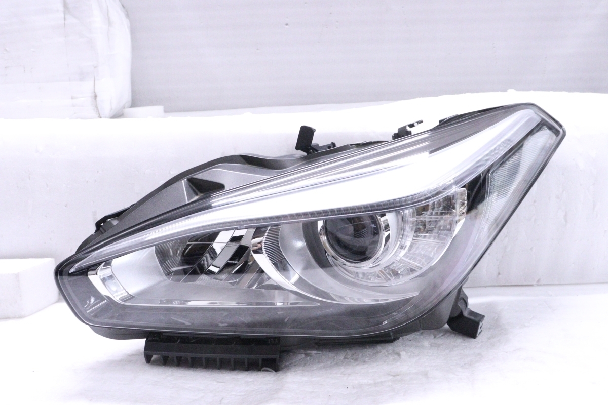 Yahoo!オークション - 35-1806 美品 後期 LED Y51 フーガ 左ヘッドライ...